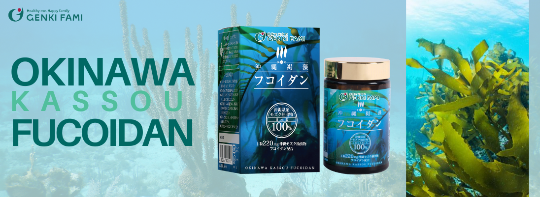 Okinawa Kassou Fucoidan - Genki Fami